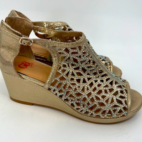 Gianni Bini | Shoes | Gianni Bini Girls Shoe Size 5 Rhinestone With ...